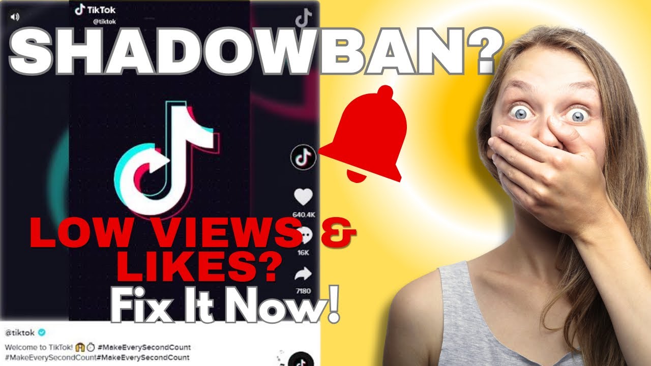 Low Views or Likes? Check If Your TikTok is Shadowbanned & Fix It in 2024! - YouTube