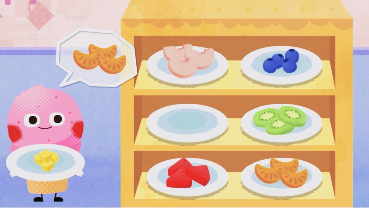 kids food party | kids party cartoon | food cartoon | educational ...