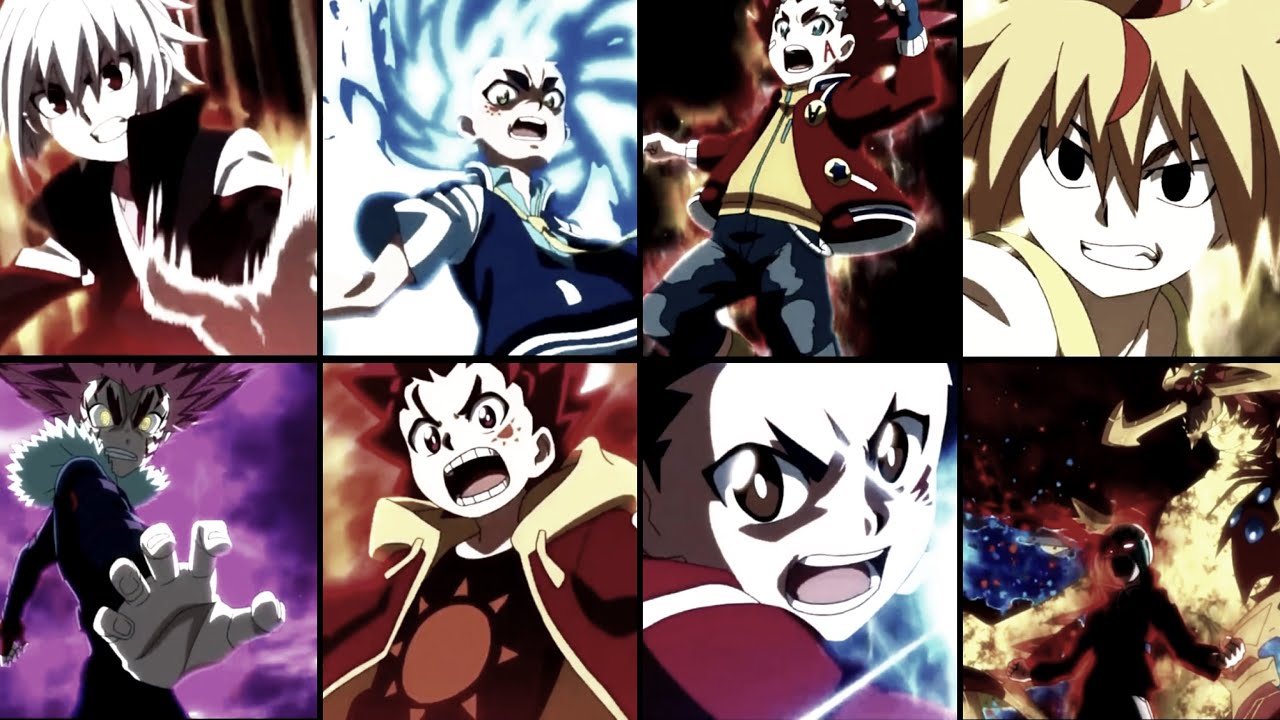 Shu and Lean Vs Hikaru and Hyuga, Valt and Aiger Vs Free and Delta ...