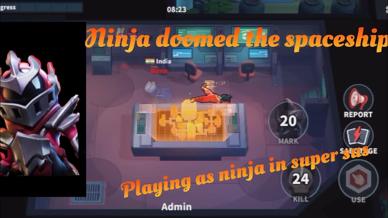 Ninja doomed the spaceship and killed all the spacecrews(playing super ...