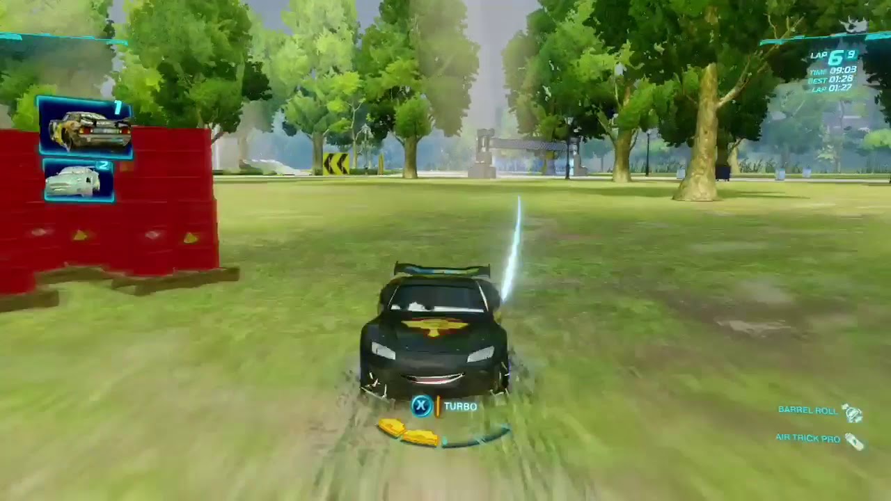 Cars 2 The Video Game | Carbon Fiber Lightning - Hyde Tour | 9 laps ...