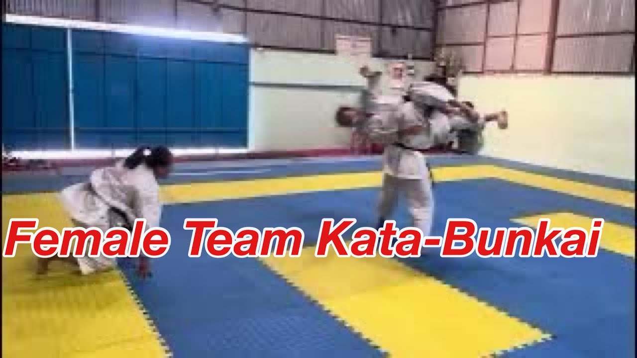 Female Team Kata Practice - YouTube