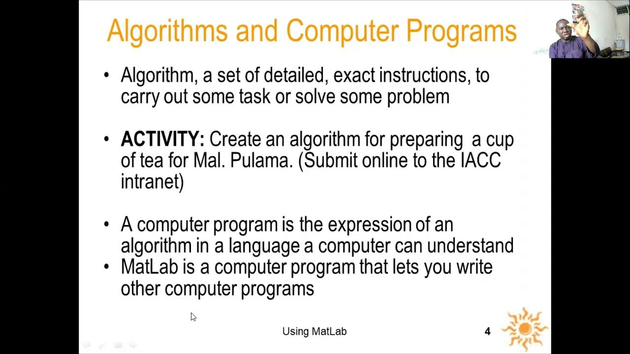 DCE110 INTRO TO MATLAB PROGRAMMING-PART-A - YouTube