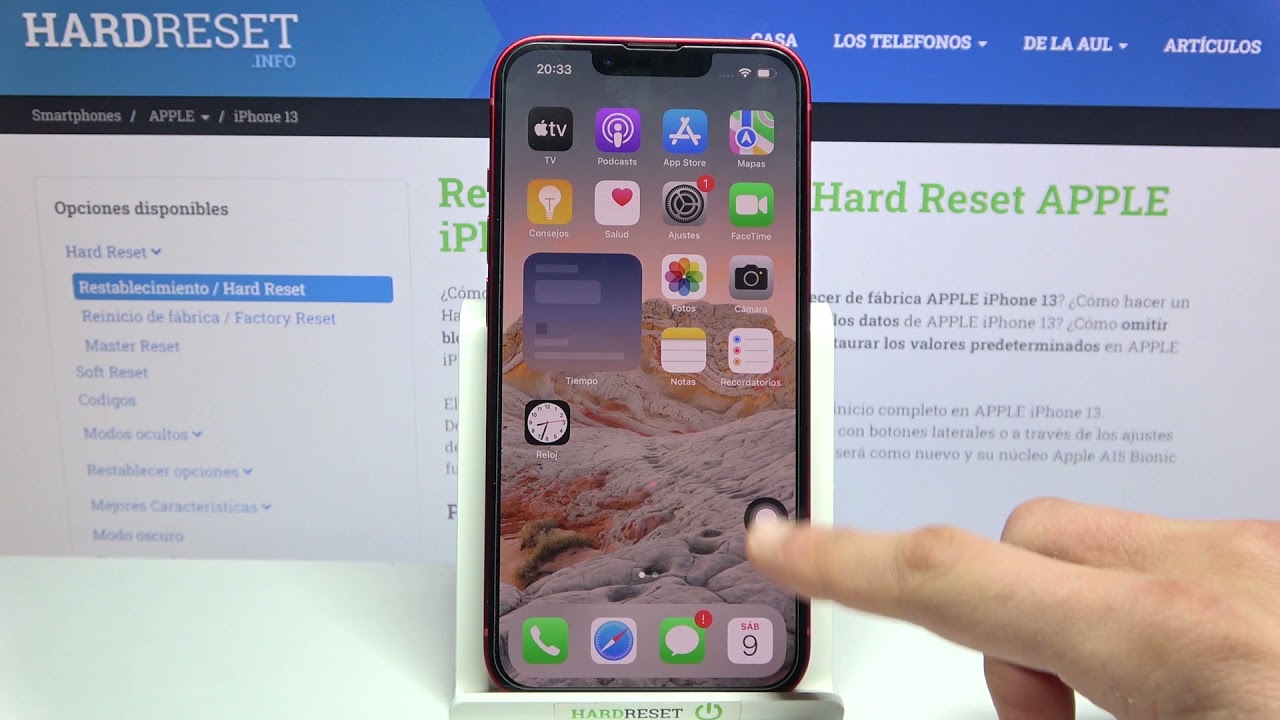 Cómo poner el botón de inicio en iPhone 13 - activar el botón flotante ...
