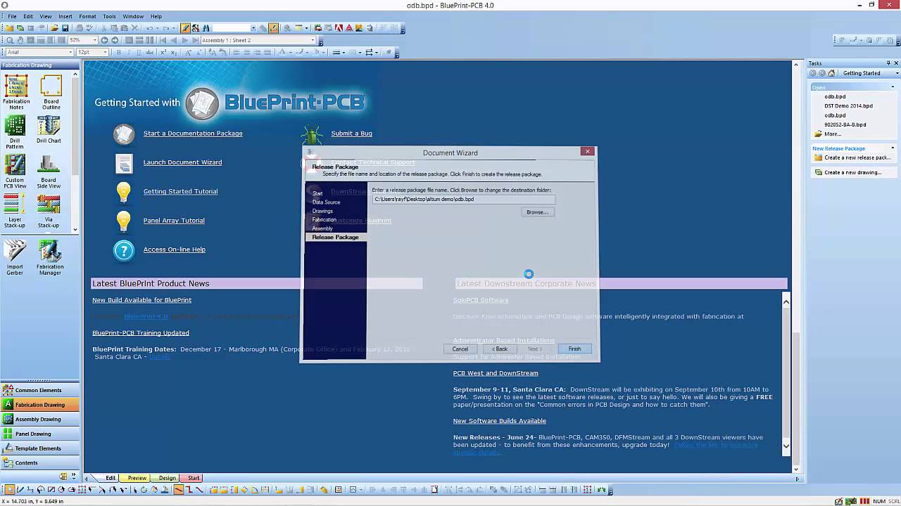 Documentation Wizard in BluePrint PCB - YouTube