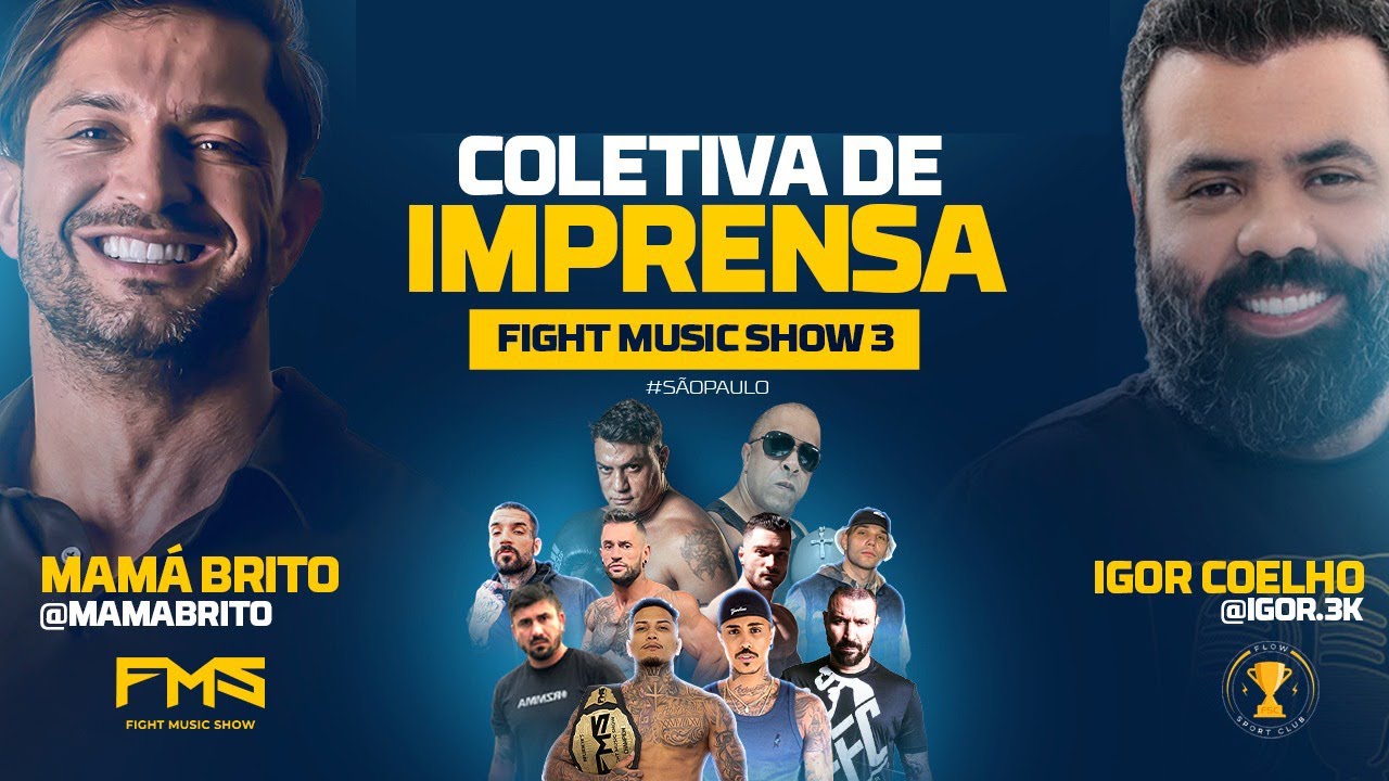COLETIVA DE IMPRENSA - FMS 3 no @FlowSportClub - YouTube