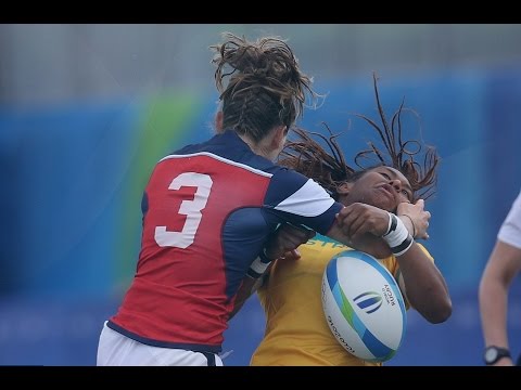 Women's Rugby | Best Hits, Tries & Highlights - YouTube
