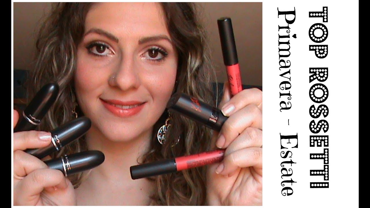 TOP ROSSETTI ♥ primavera - estate! | Littlesnake90 - YouTube