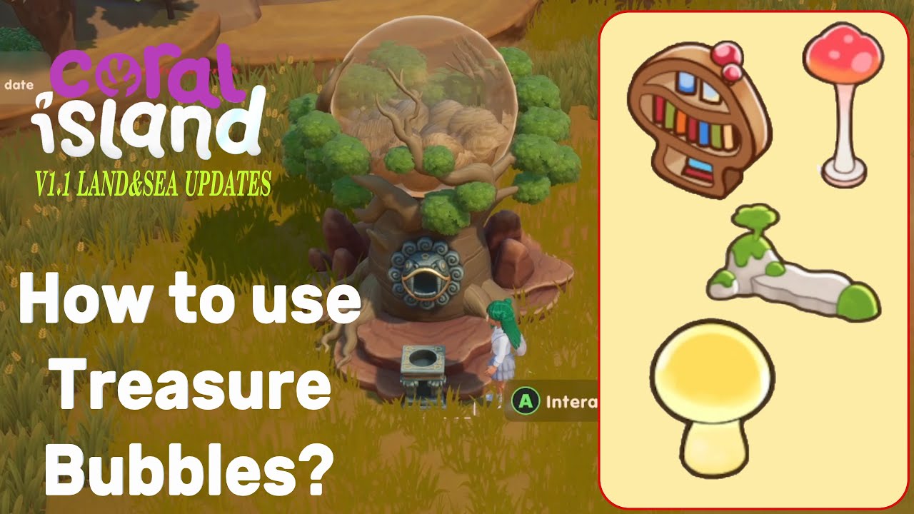 Treasure Bubbles Rewards CORAL ISLAND - YouTube
