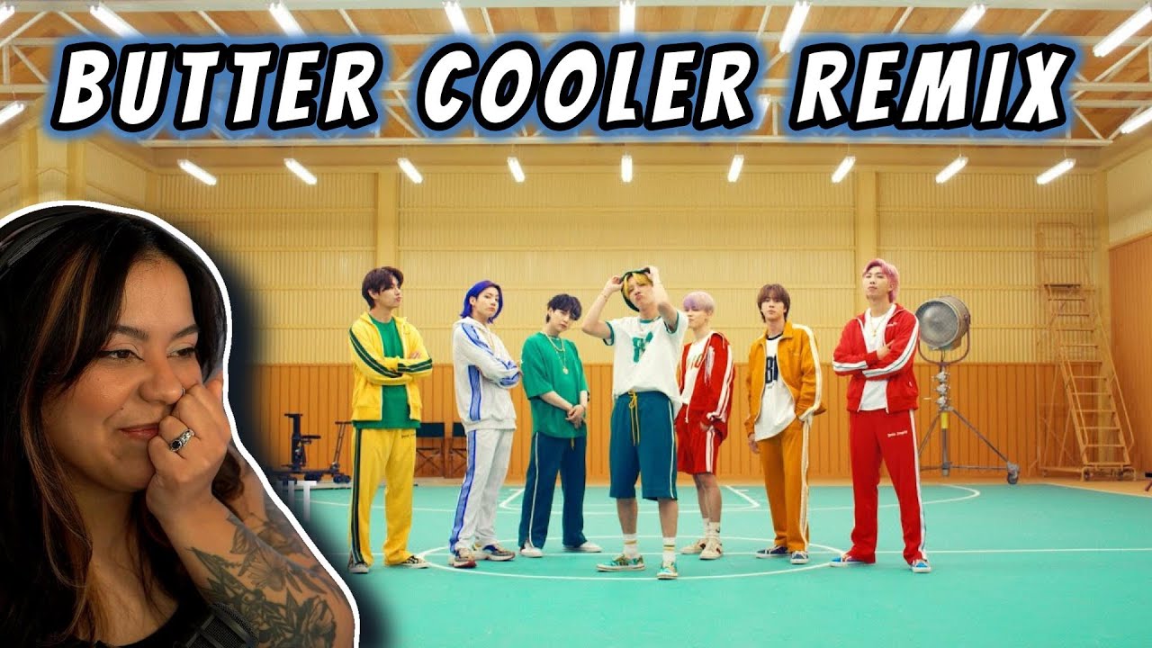 BTS (방탄소년단) 'Butter (Cooler Remix)' Official MV REACTION!! - YouTube