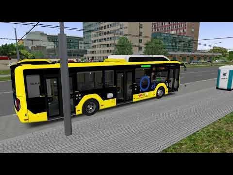 OMSI 2 Projekt Lublin 2017 Man New Lion's City 12C CNG Linia 158 - YouTube