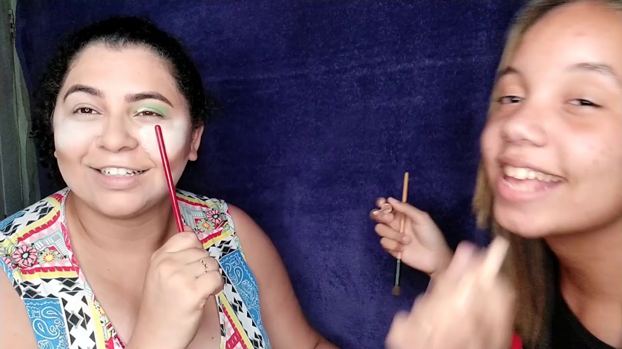 Minha Sobrinha Mim Maquiando 😅 Youtube