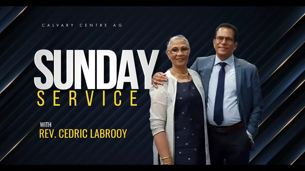 SUNDAY ENGLISH SERVICE | 01, OCTOBER 2023 | REV. CEDDRIC LABROOY ...
