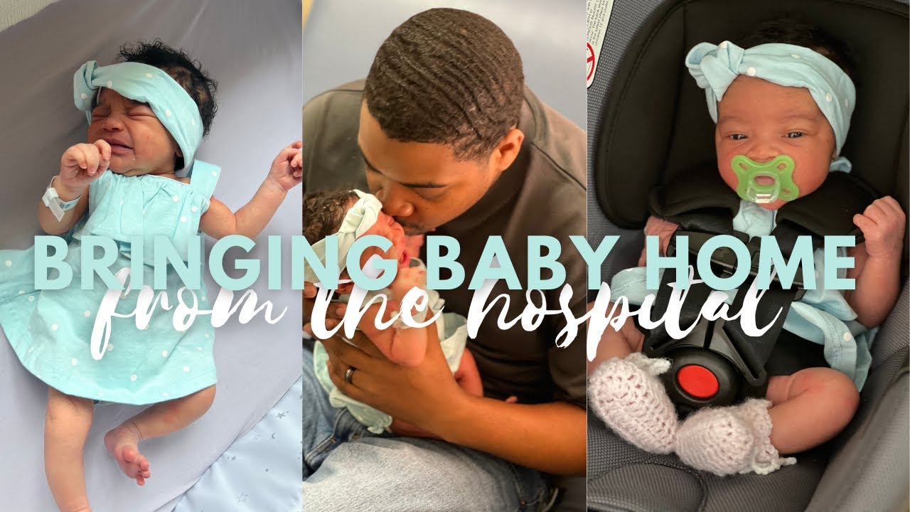 Bringing Baby Home From the Hospital + Baby’s 1st Dr's Appointment ...
