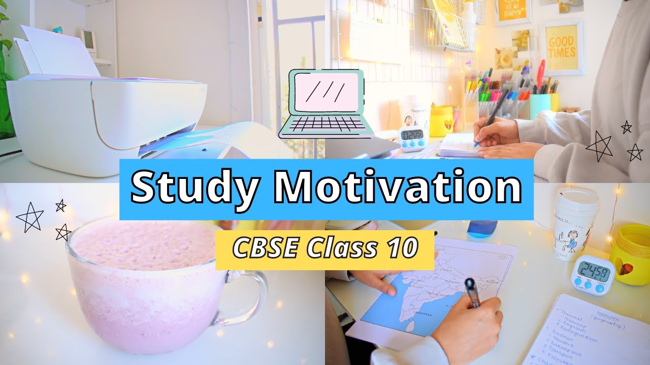 CBSE class 10 Pre-boards Study vlog | Class 10 study motivation | Books ...