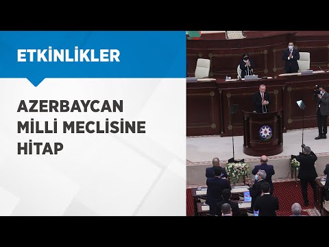 Cumhurbaşkanımız Erdoğan, Azerbaycan Milli Meclisine hitap etti