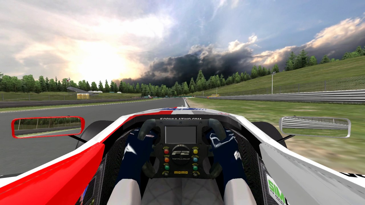 rFactor - Formula 2 2009 - Williams JPH1 F2 at Brno - YouTube