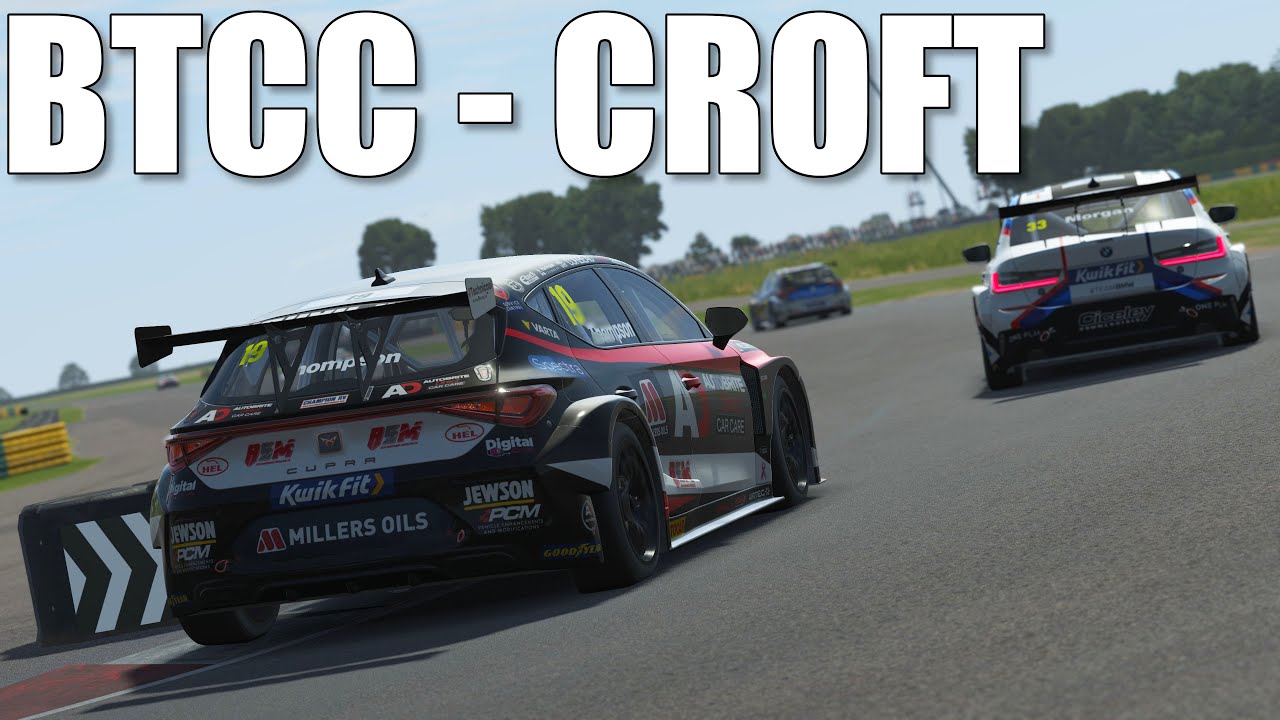 Can I compete here in a FWD car? | rFactor 2 LFM BTCC at Croft - YouTube