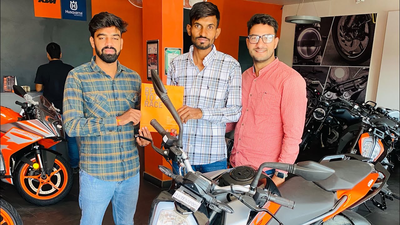 New Silver Duke 200 Delivery - YouTube