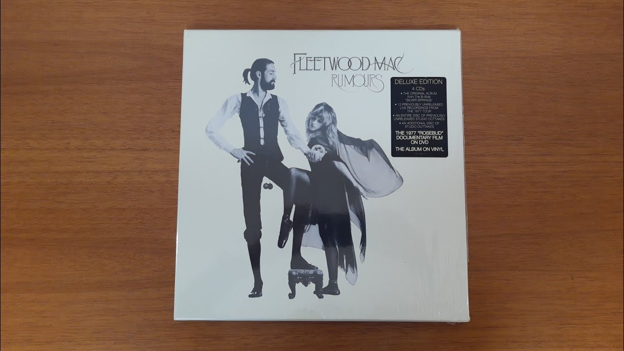 Fleetwood Mac Rumours Deluxe Edition LP Vinil unboxing - YouTube