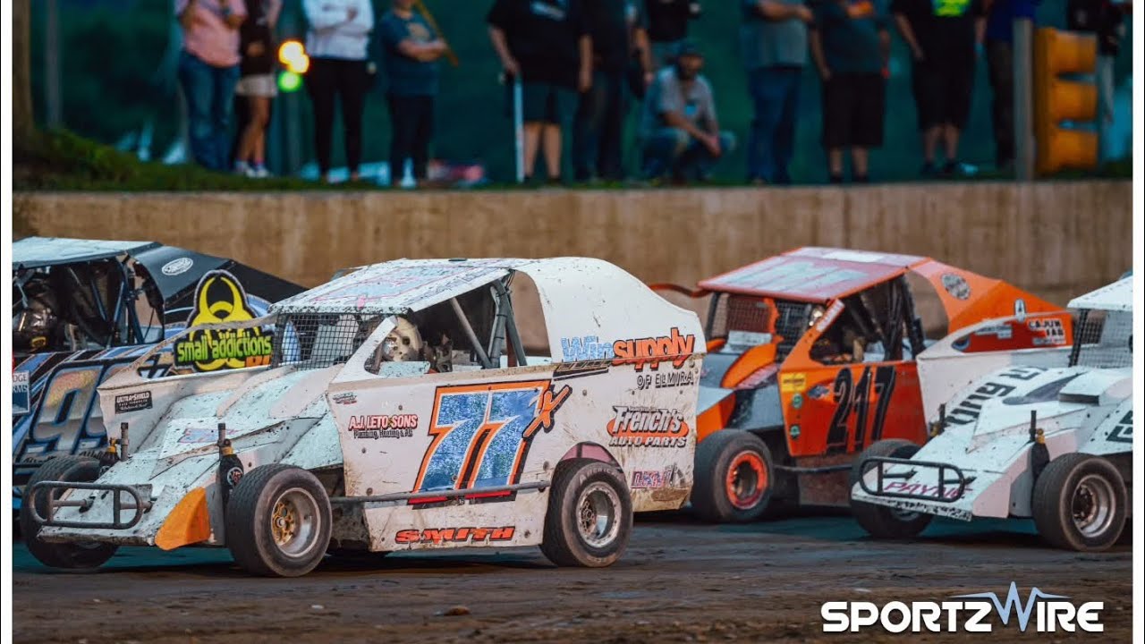 Penn Can Speedway 6/13/25 XCEL 600cc Modifieds Heat and Feature - YouTube