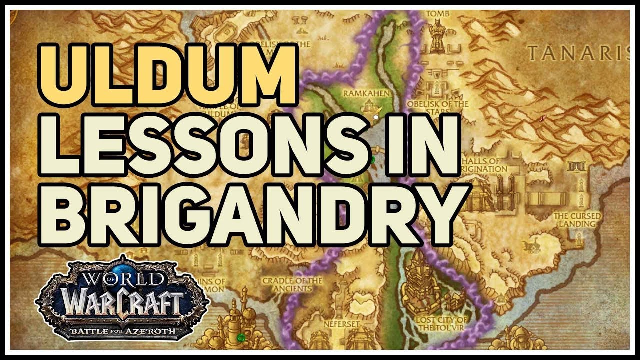 Black Empire Cache Lessons In Brigandry WoW Quest - YouTube