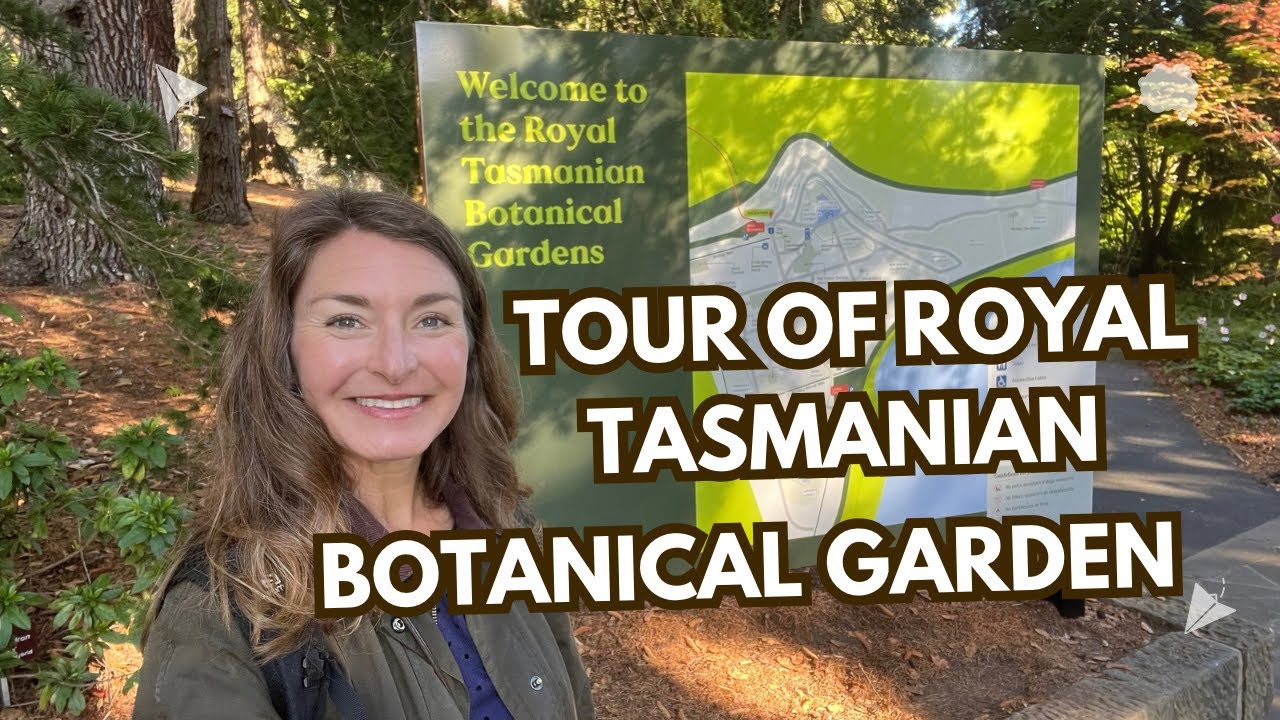 Tour of the Royal Tasmanian Botanical Garden 1 - YouTube