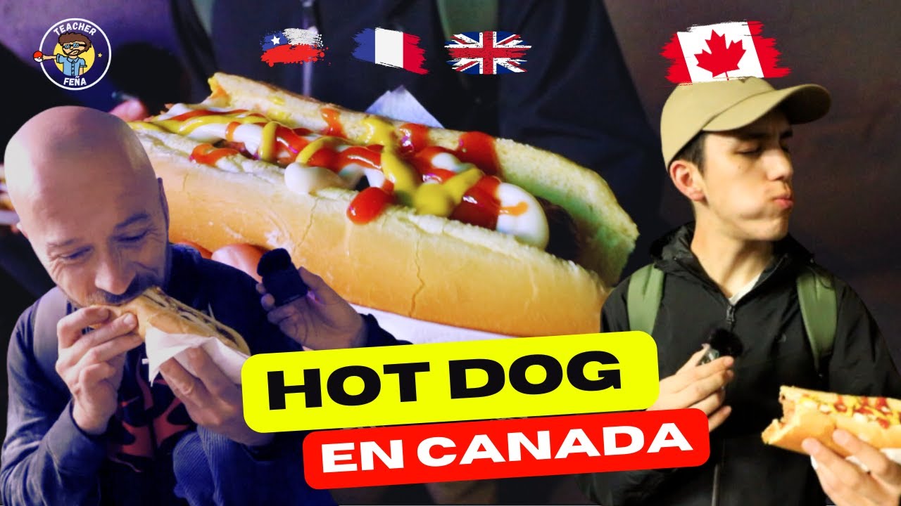 COMO ES UN HOT DOG CANADIENSE - YouTube