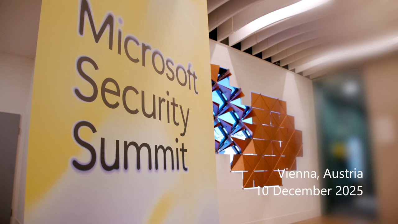 Highlights: Microsoft Security Summit Wien 2025 - YouTube