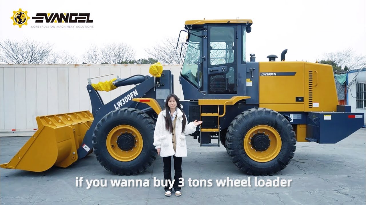 XCMG LW300FN Wheel Loader Exported to Philippines - YouTube