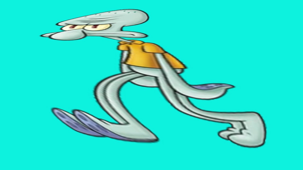 Squidward Walking Sound EARRAPE - YouTube