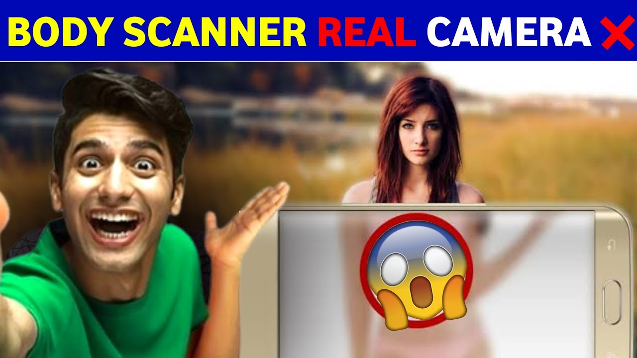 body scanner app | x ray camera body scanner app - YouTube