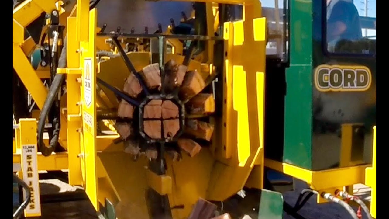 Fastest Fire wood cutter - YouTube