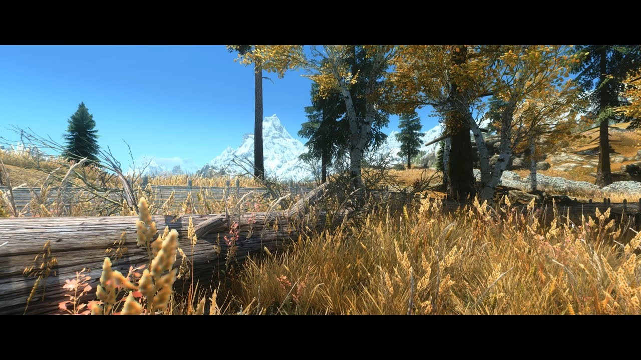 Skyrim in 4K! | Ultrawide 21:9 | Modded Cinematic - YouTube