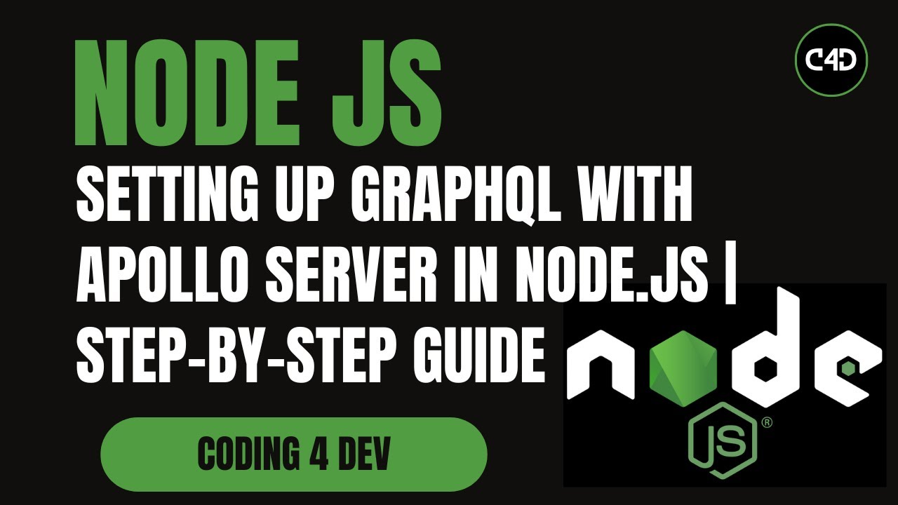 Setting Up GraphQL with Apollo Server in Node.js | Step-by-Step Guide for Beginners - YouTube