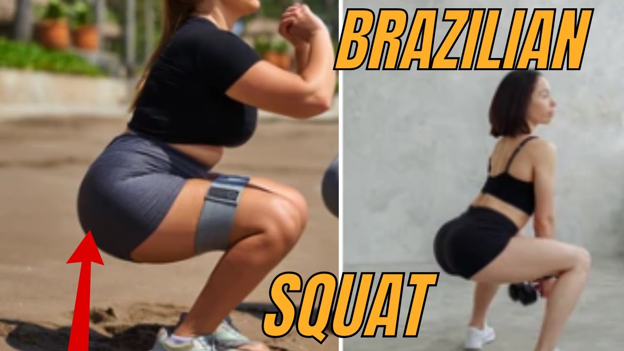 10 Min Squat Workout For BRAZILIAN BOOTY With 10 Variations - No Repeats No Talking - YouTube
