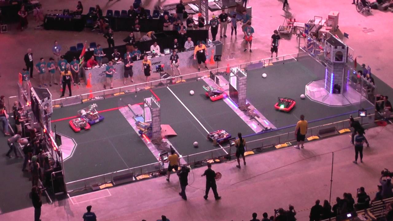 2016 Einstein FRC Champs - Semifinal 1, Match 2 - YouTube