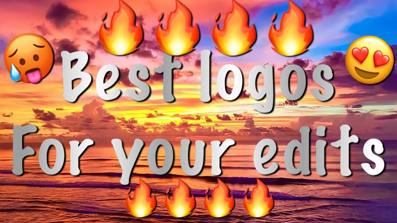 BEST INTRO LOGOS YOU NEED FOR YOUR EDITS #7 - YouTube