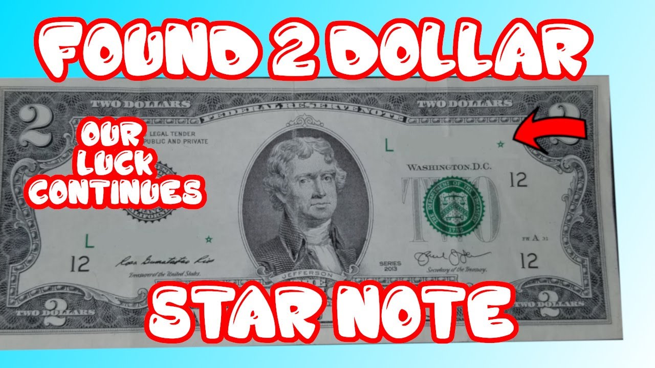 Rare 2 Dollar Bill Star Note Found Searching Stack Of Bank Notes rare-2-dollar-bill-star-note-found-searching-stack-of-bank-notes