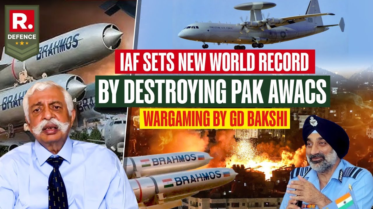 India Broke Russia’s World Record In Destroying Pakistan’s AWACS: Maj ...