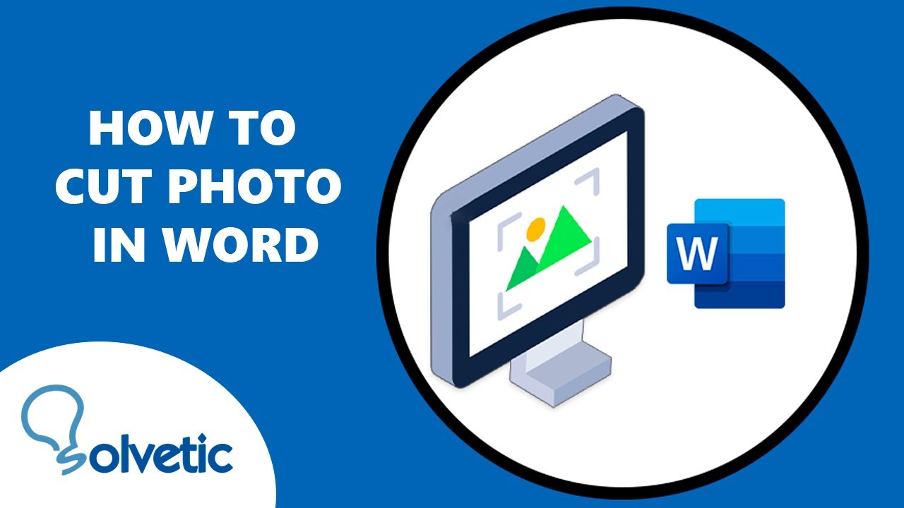 How to Cut Photo in Word - YouTube