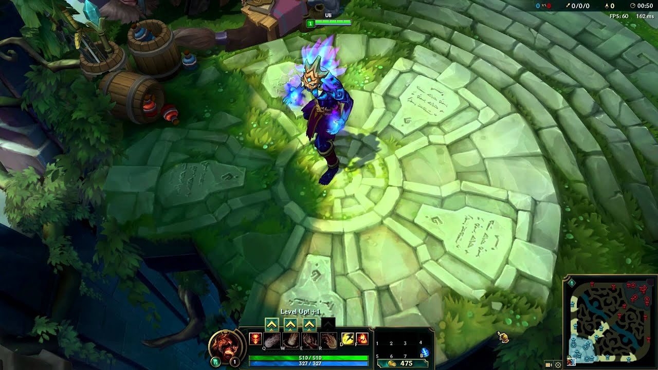 (OLD) Spirit Fire Brand Skin Spotlight - League of Legends - YouTube