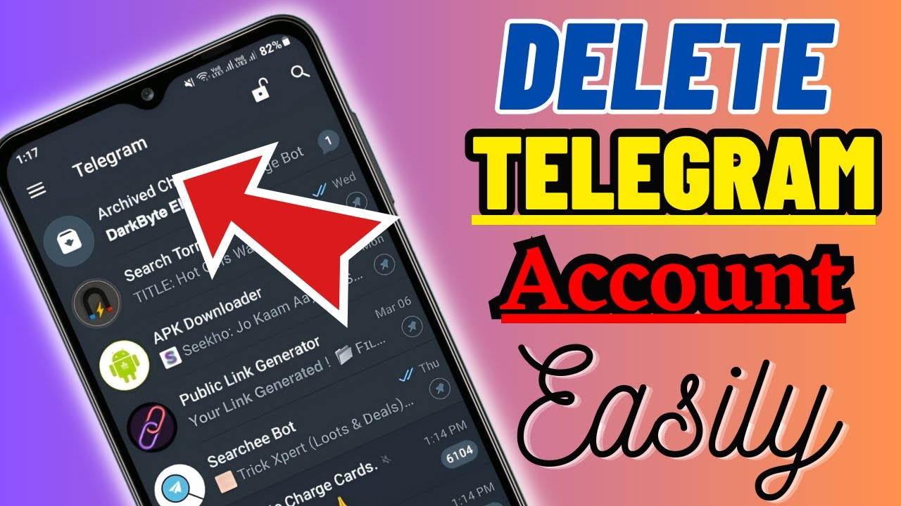 How To Delete Telegram Account Permanently | Easy Way To Delete Telegram Account| - YouTube
