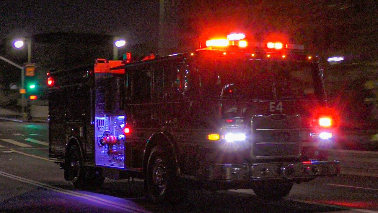LAFD Engine 4 Responding - YouTube
