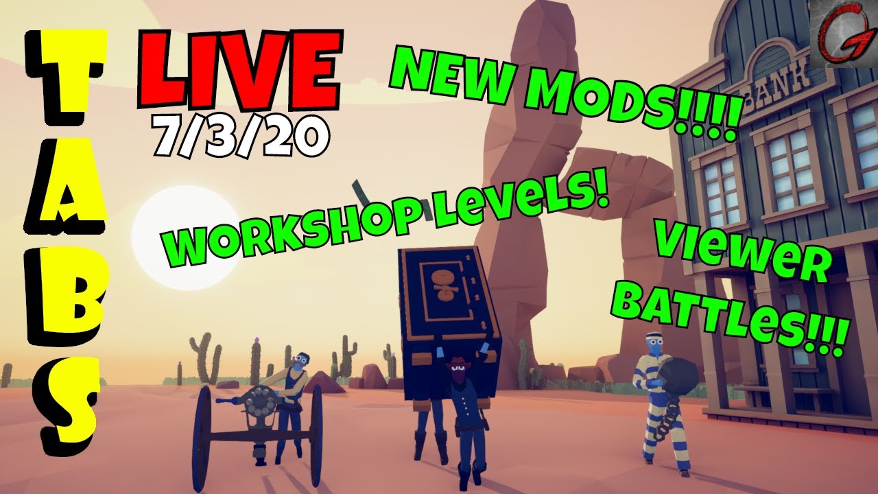 TABS LIVE Unit Creator Modded Gameplay and Viewer Battles - YouTube