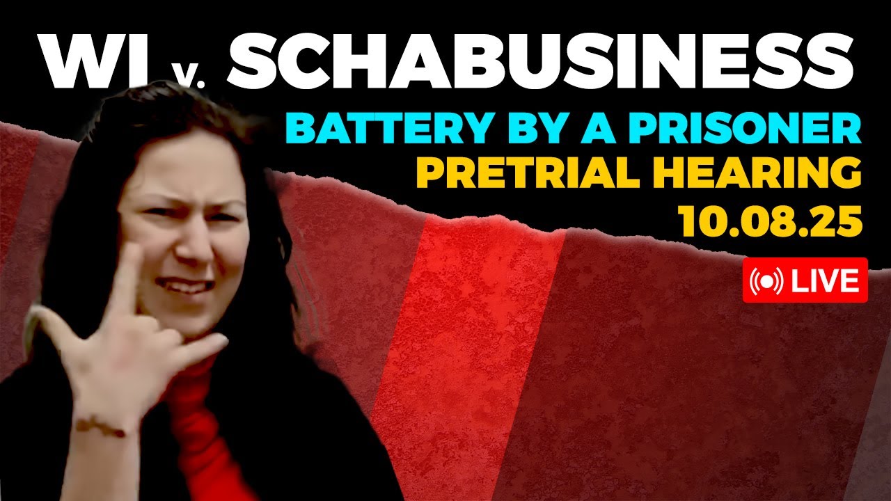 Taylor Schabusiness Back in Court! Final Pretrial Before Prison-Guard ...