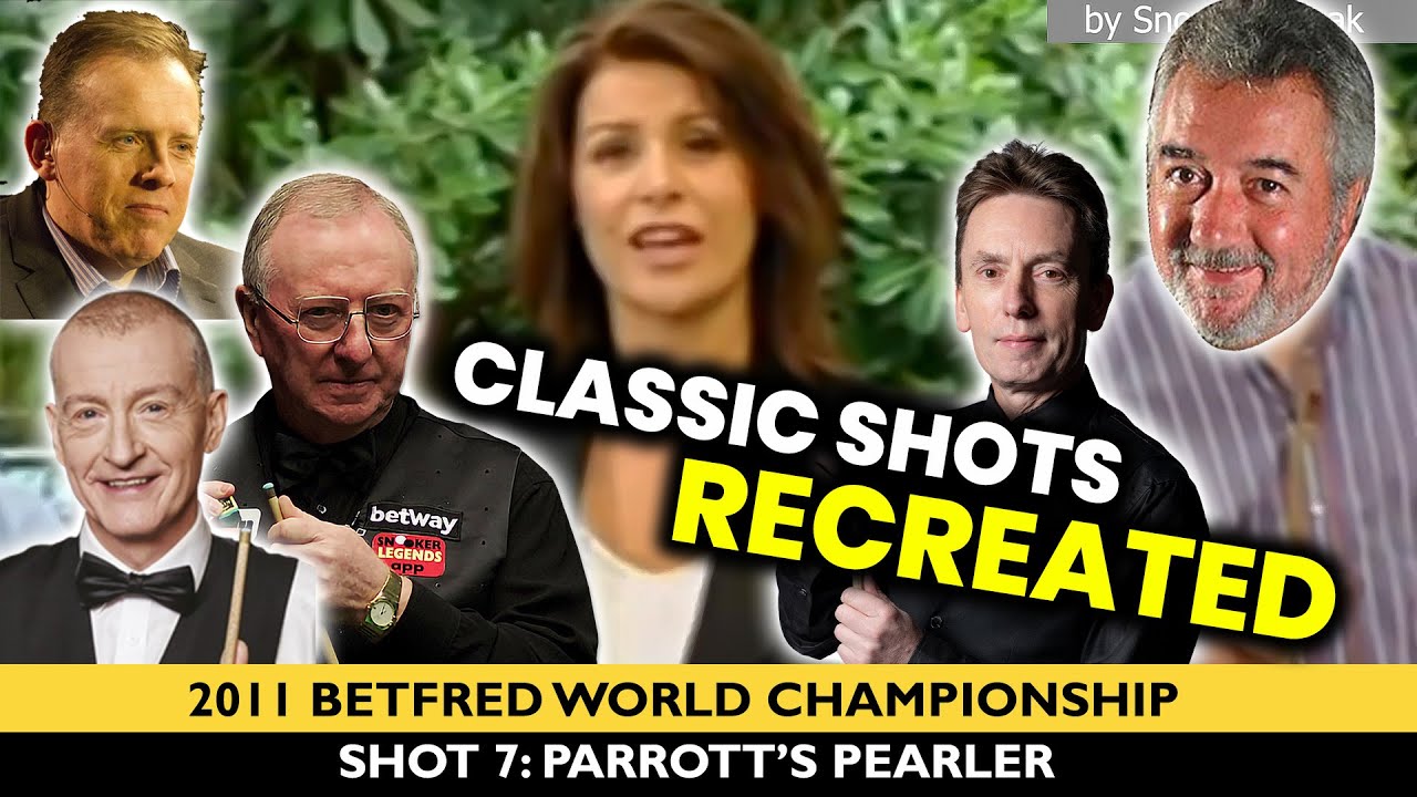 BBC Snooker Commentator's Classic Shots Recreated #7: Parrott's Pearler ...