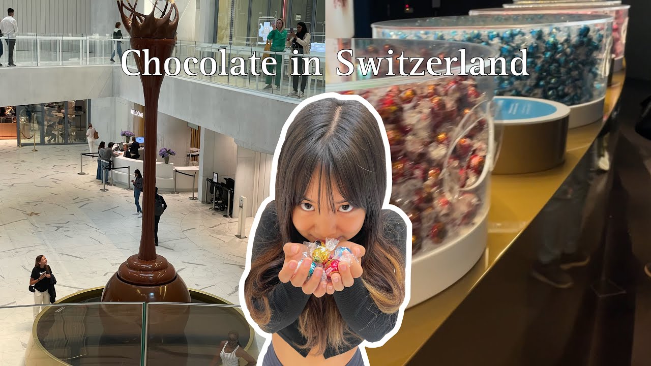 [Switzerland] Unlimited Lindt Chocolate?! 🇨🇭Home of Chocolate in ...