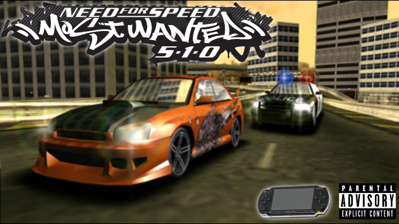 -PSP- NEED FOR SPEED: MOST WANTED 5-1-0 (Gameplay) #DaDrunkGamer #NFS # ...