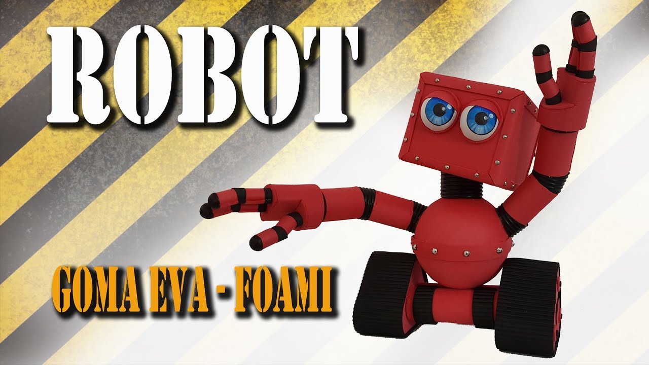 robot goma eva - YouTube